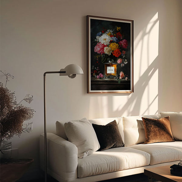 Chérie No1 [Exclusive] – Romantic Fashion Chanel Paris Gallery Wall Art by Ryan Miller | Floral ...