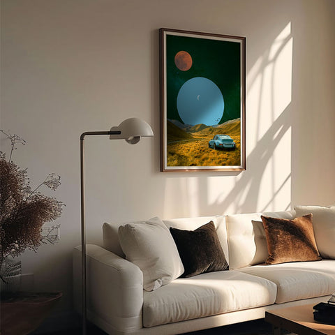Offroad – [Limited Edition] Porsche Vintage Car in Space Gallery Wall ...