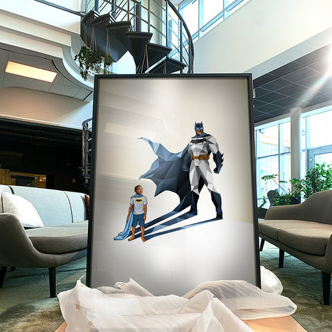 Super Shadow [Top Rated] – Motivational Batman Gallery Wall Art by ...