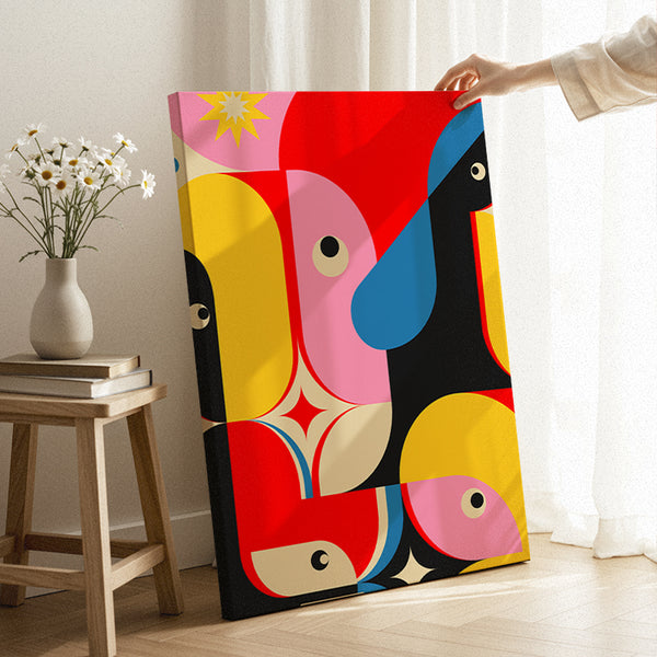 Be Curious [Best Seller] – Colorful Happy Gallery Canvas Wall Art by ...