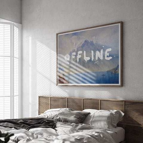 Offline [Best Seller] – Motivational Gallery Wall Art by Ryan Miller ...