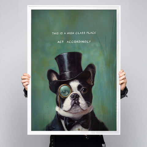 This Is A High Class Place [Best Seller] – Motivational Funny Animal ...