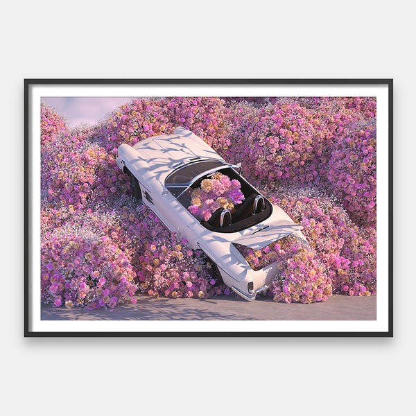 Lost [LIMITED EDITION] – Vintage Porsche Car Gallery Wall Art | Pink ...