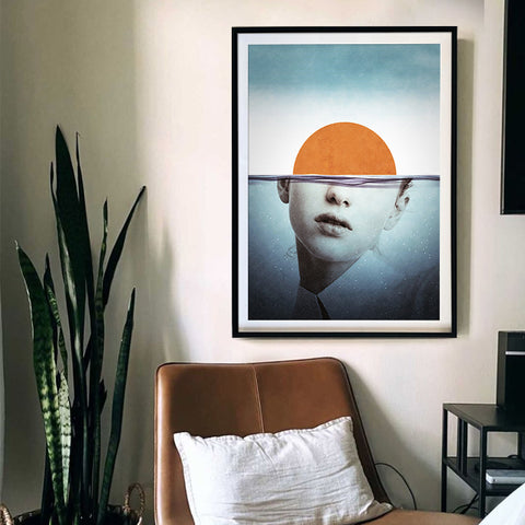 Hold Your Breath [Best Seller] – Surreal Gallery Wall Art by Underdott ...
