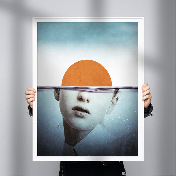 Hold Your Breath [Best Seller] – Surreal Gallery Wall Art by Underdott ...