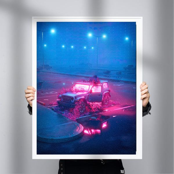 Jeep [Best Seller] – Futuristic Gallery Wall Art by Brellias ...
