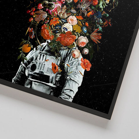 Full Bloom [Best Seller] – Astronaut in Flowers Gallery Wall Art by ...