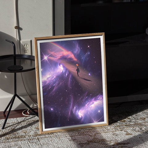 Homecoming [Best Seller] – Surreal Space Gallery Wall Art | Galaxy Art ...