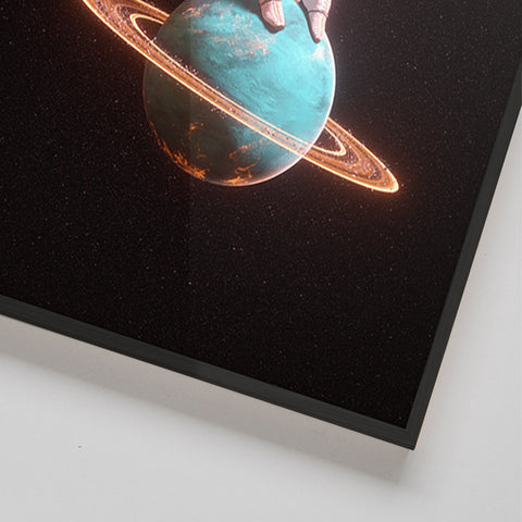 My Planet [Limited Edition] – Surreal Astronaut Wall Art by Liam ...