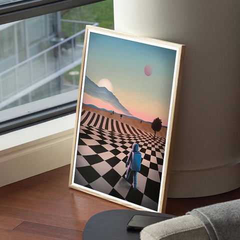 Recurring Dream – [Best Seller] Surreal Astronaut Gallery Wall Art by ...