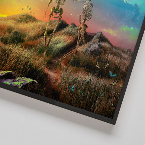 We're in This Together – Motivational Skeleton Wall Art by Marischa ...