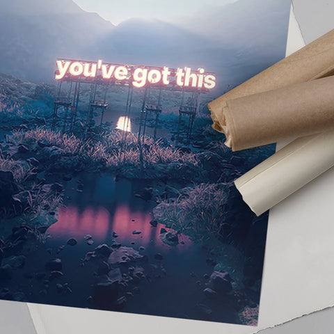 You've Got This [Best Seller] – Motivational Quote Gallery Wall Art ...